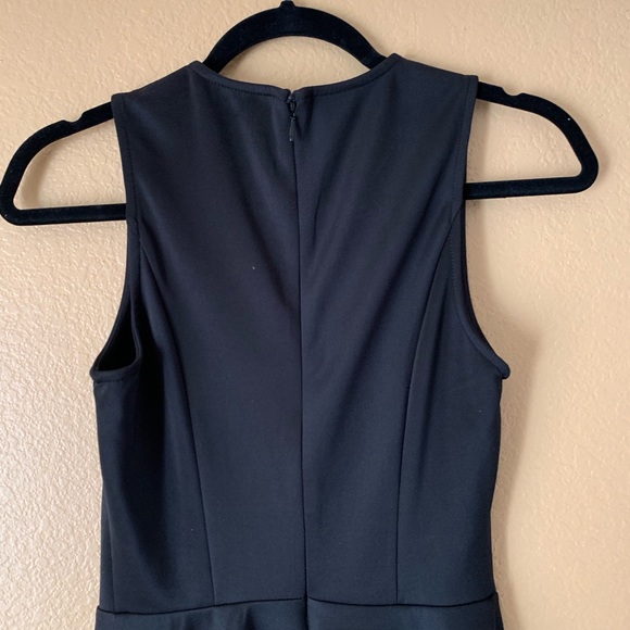 2B Bebe | Dresses | 2b Bebe Viktoria Black Laser Cutout Skater Dress ...